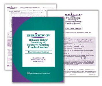 Behavior Rating Instrument of Executive Function-Preschool (BRIEF-P)